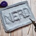 Nerd Knit Dishcloth PDF Pattern - Easy Beginner Knitting Projects ...