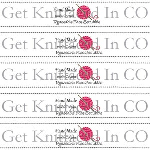 Face Scrubbie Template Package Set - PDF File Only - Instant Download ...