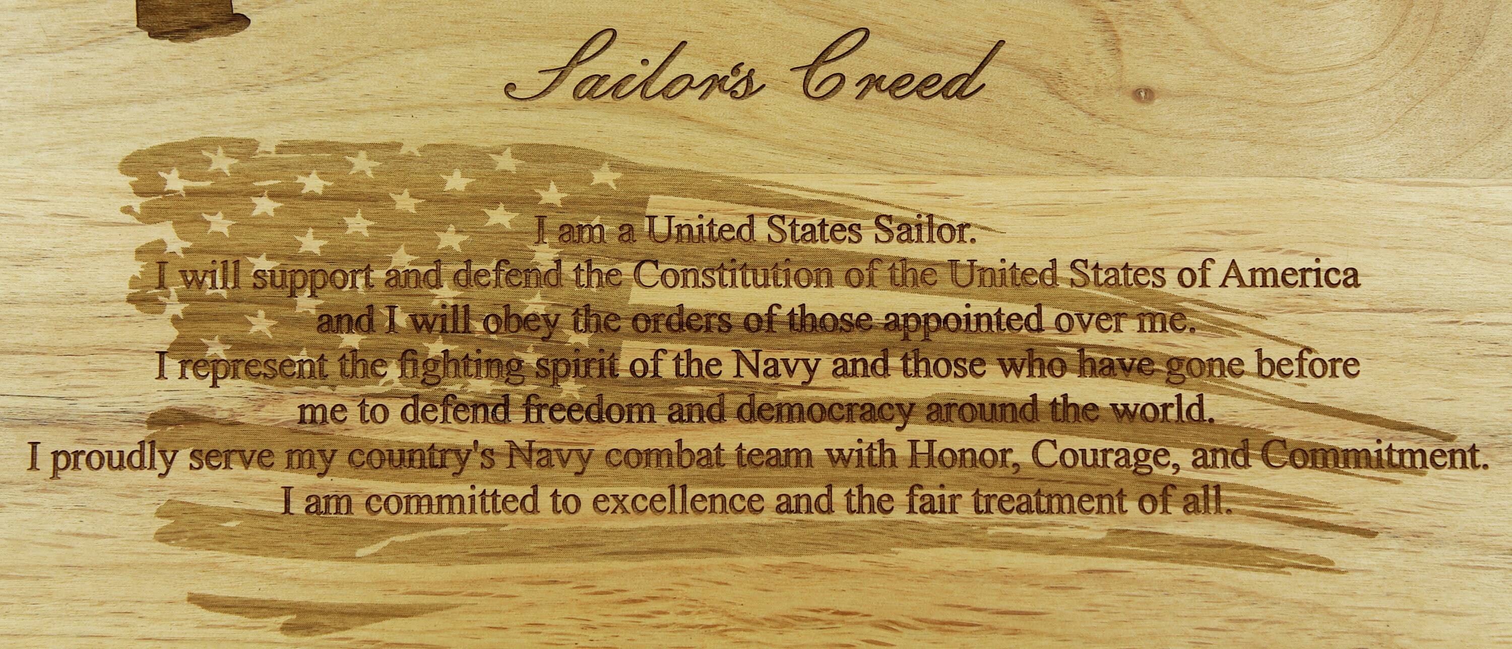 Sailors Creed Words