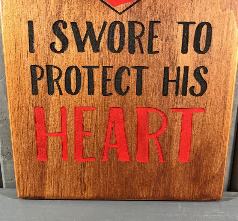 Patriotic Wood Sign Military Wife Military Spouse Red - Etsy