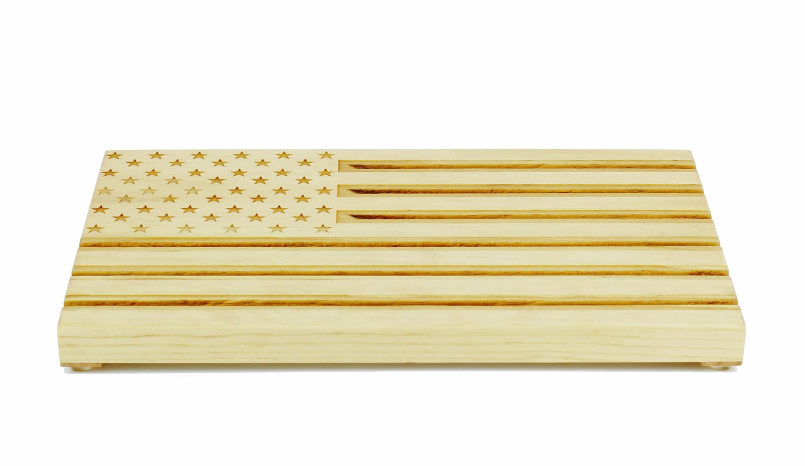 Wooden American Flag Challenge Coin Display Wood Flag Military Coin ...