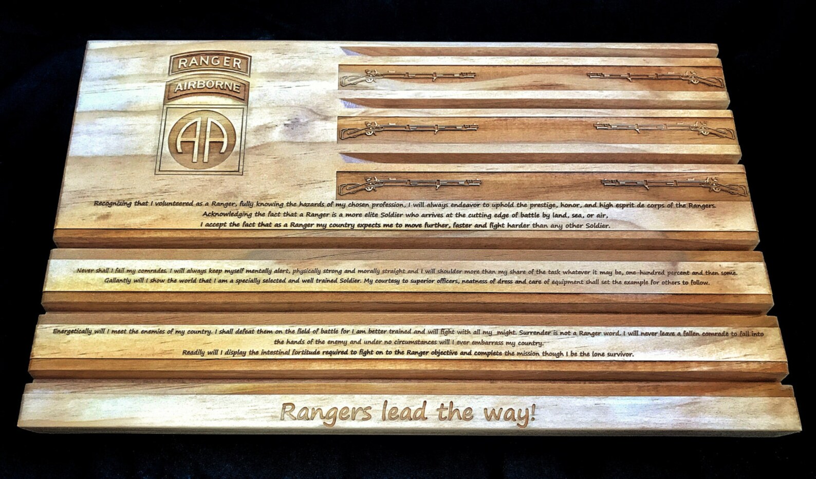 82nd Airborne Ranger Divison Challenge Coin Display Holder | Etsy