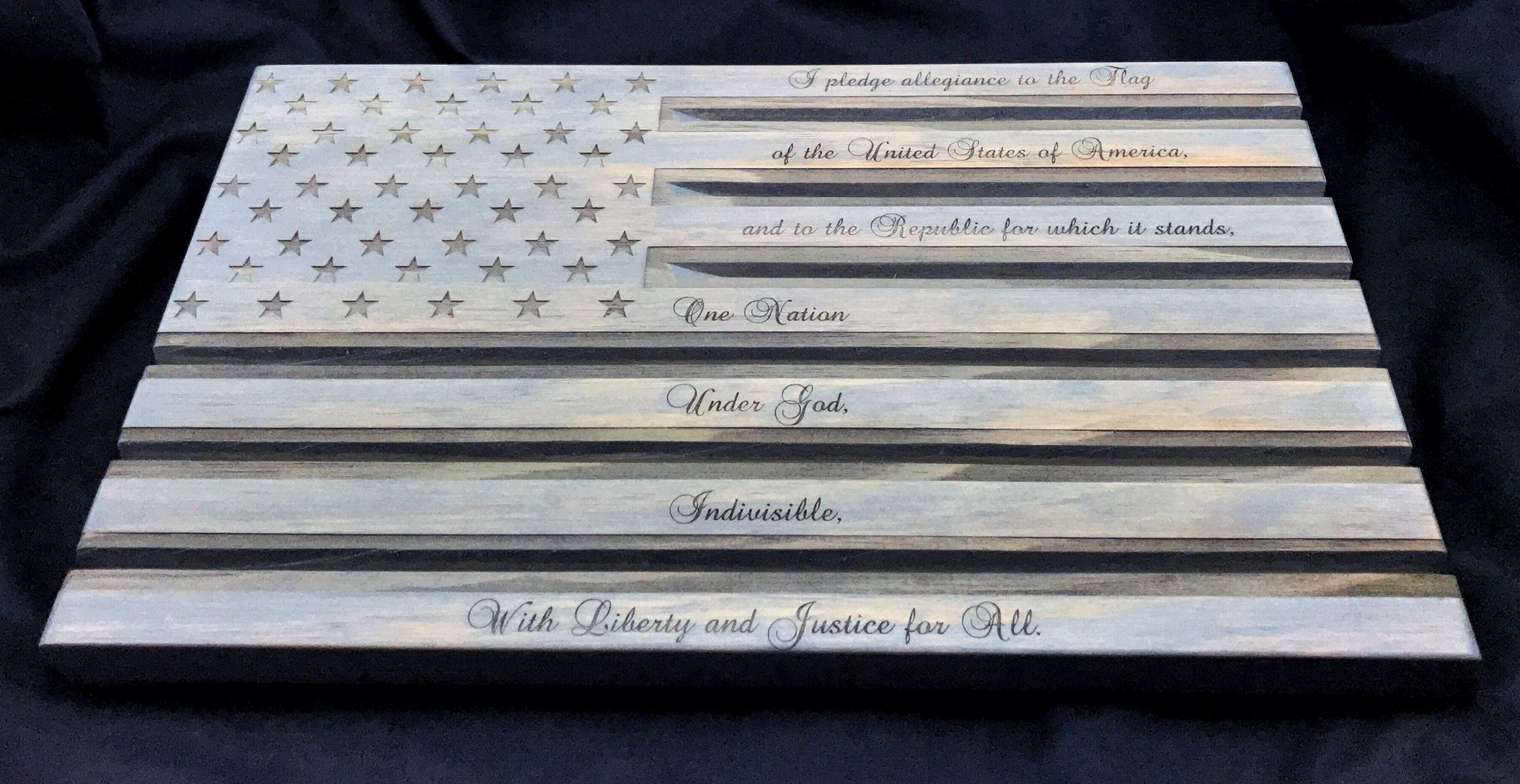 Engraved American Flag Pledge of Allegiance Military Coin | Etsy