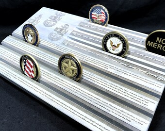 Navy Chief's Creed Military Challenge Coin Display Holder | Etsy