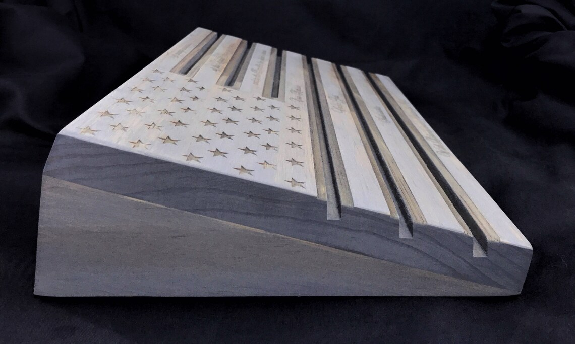 Engraved American Flag Pledge of Allegiance Military Coin | Etsy