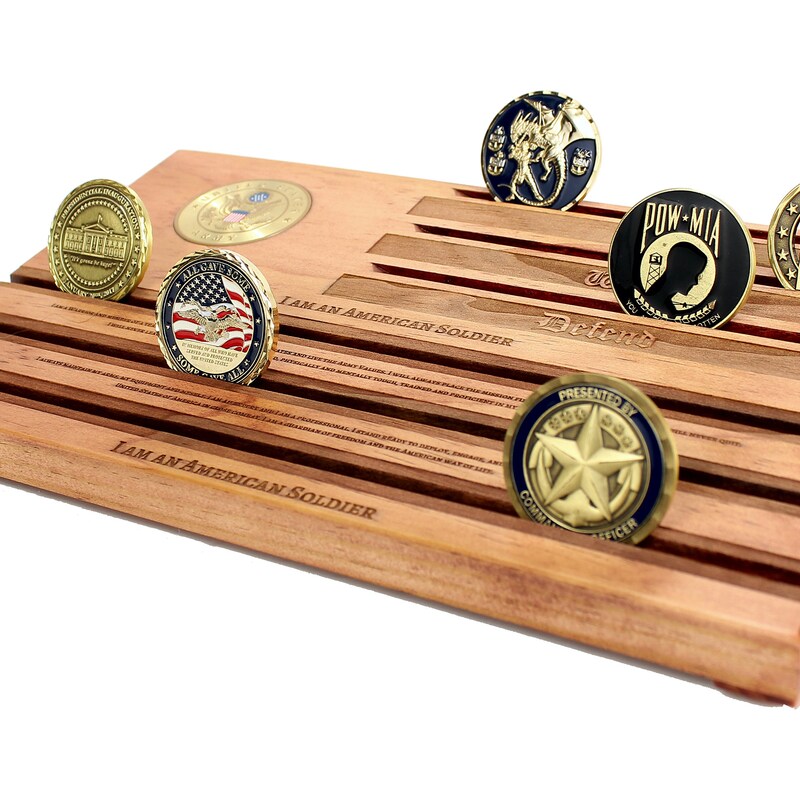 Challenge Coin Display Stand - Etsy