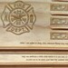 Firefighter Challenge Coin Display Holder - Firefighter's Prayer ...
