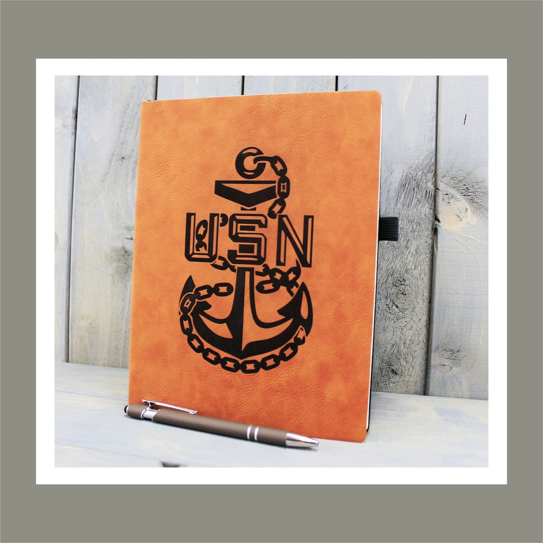 Chief, Senior Chief, Master Chief Petty Officer Personalized Notebook ...