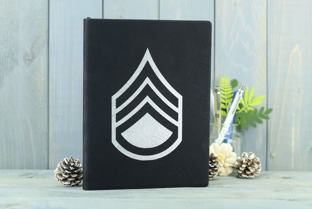 Army Rank Insignia Personalized Notebook - Etsy