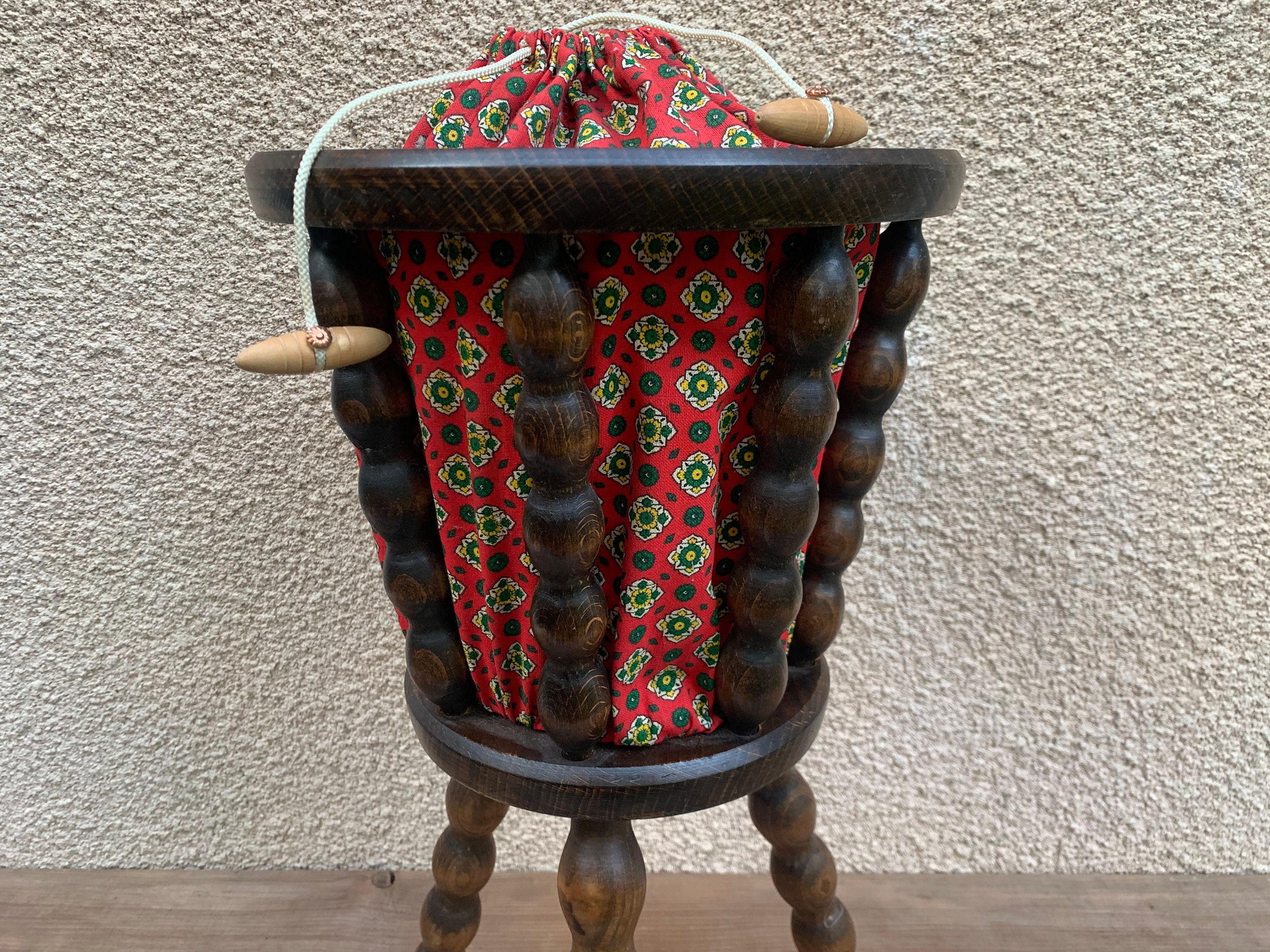 Antique Storage Basket Display Stand Wool Holder - Etsy