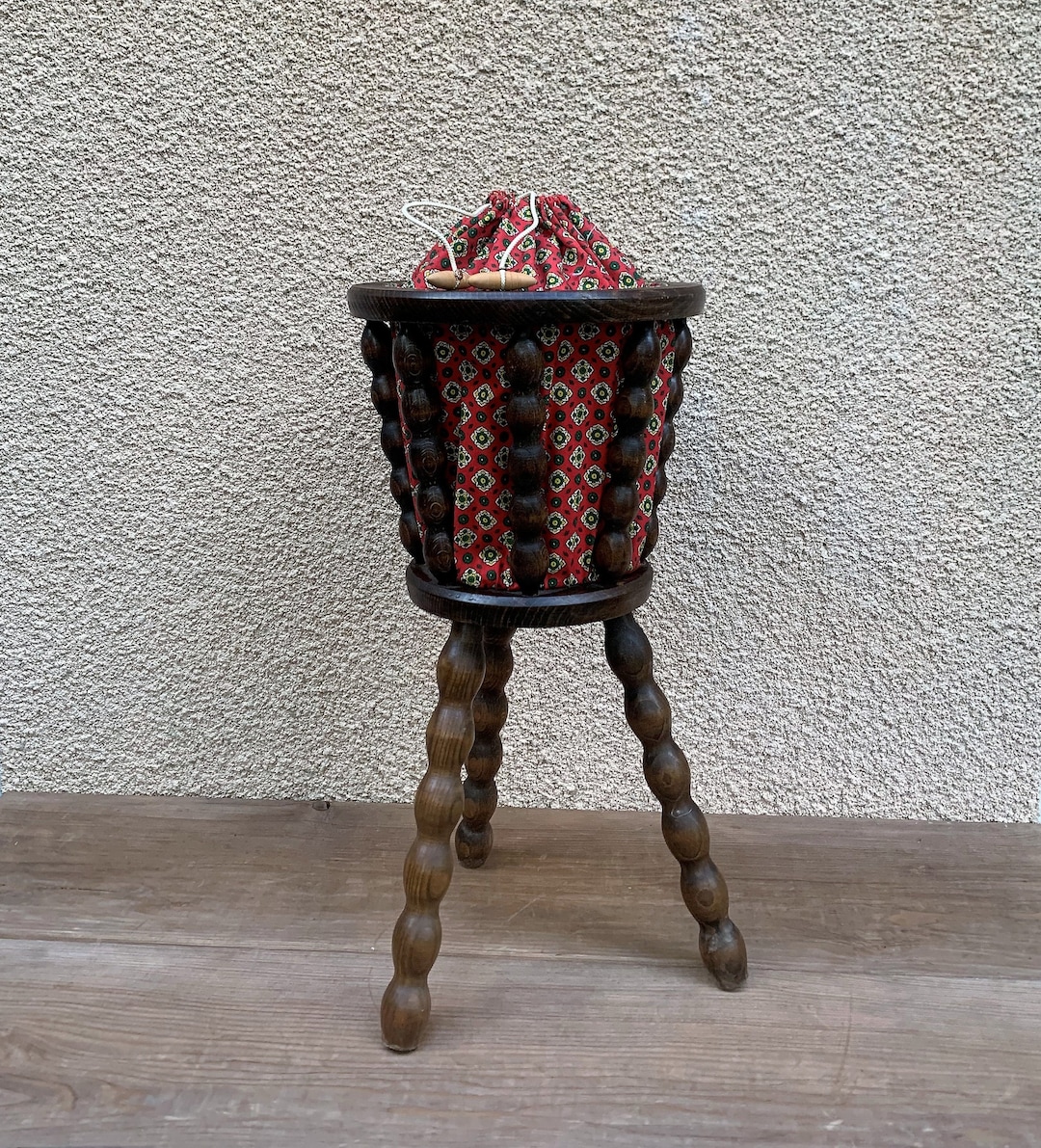 Antique Storage Basket Display Stand Wool Holder - Etsy