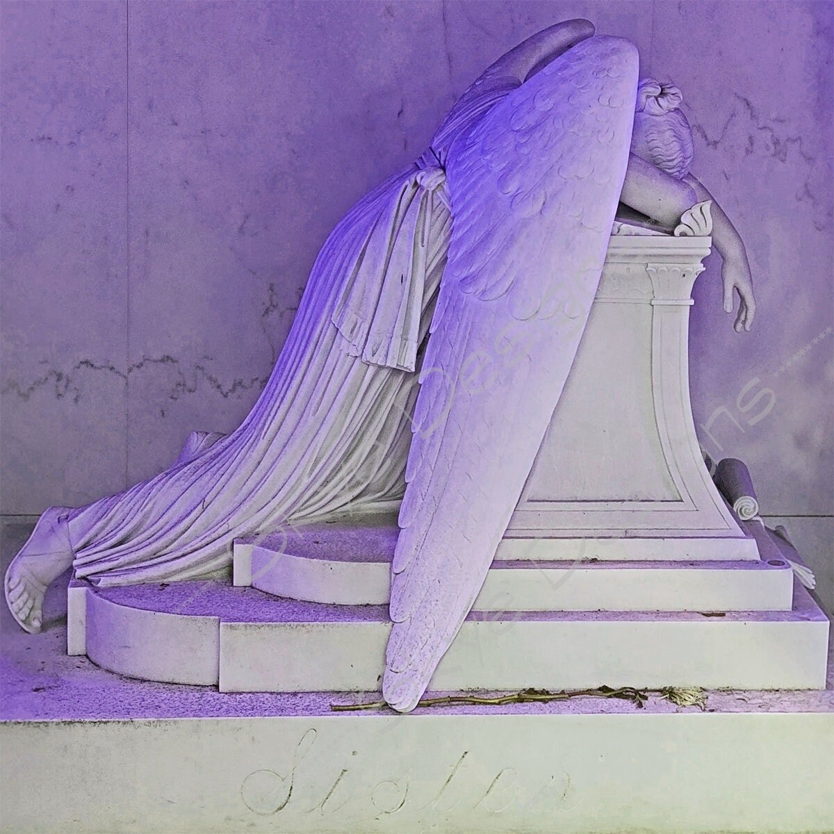 Beautiful Weeping Angel Statue Photo - Etsy