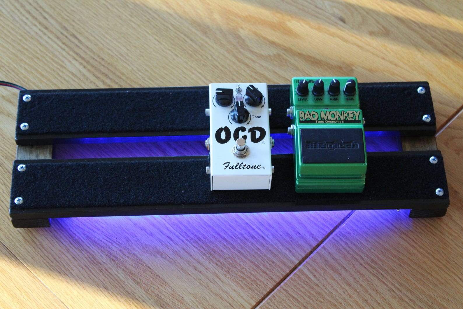LED Pedalboard Underglow Add-on Kit for Small Pedal Boards | Etsy