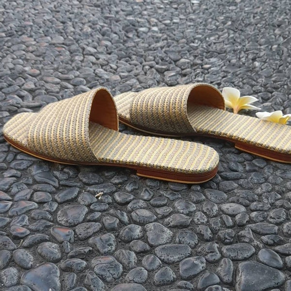 Canvas Sandals - Etsy