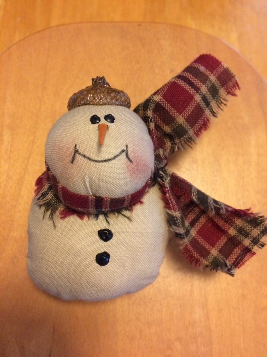 Snowman Pin/ornament - Etsy