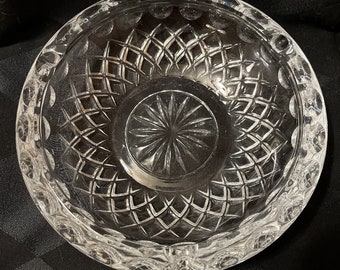 Lead Crystal Ashtray by Princess House - Etsy