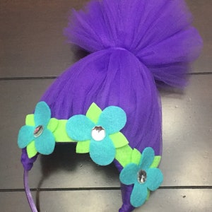 Trolls Headband, Trolls Crown, Pink Troll Headband, Trolls Hair, Easter ...