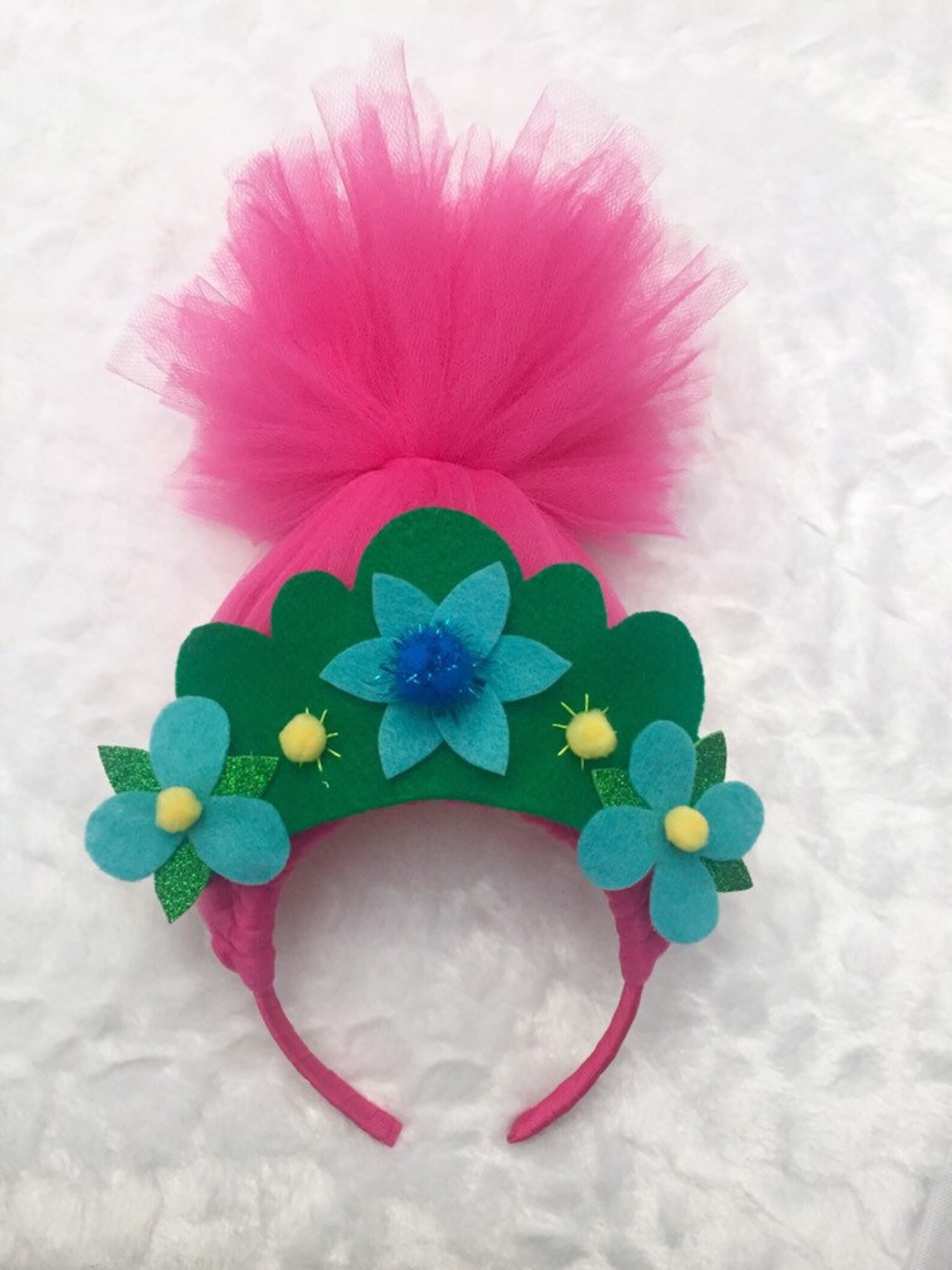 Trolls Crown, Trolls Headband, Poppy Crown, Trolls Hair, Pink Troll ...