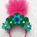 Trolls Crown, Trolls Headband, Poppy Crown, Trolls Hair, Pink Troll ...