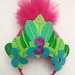 Poppy Crown Trolls Headband Trolls Crown Trolls Birthday - Etsy