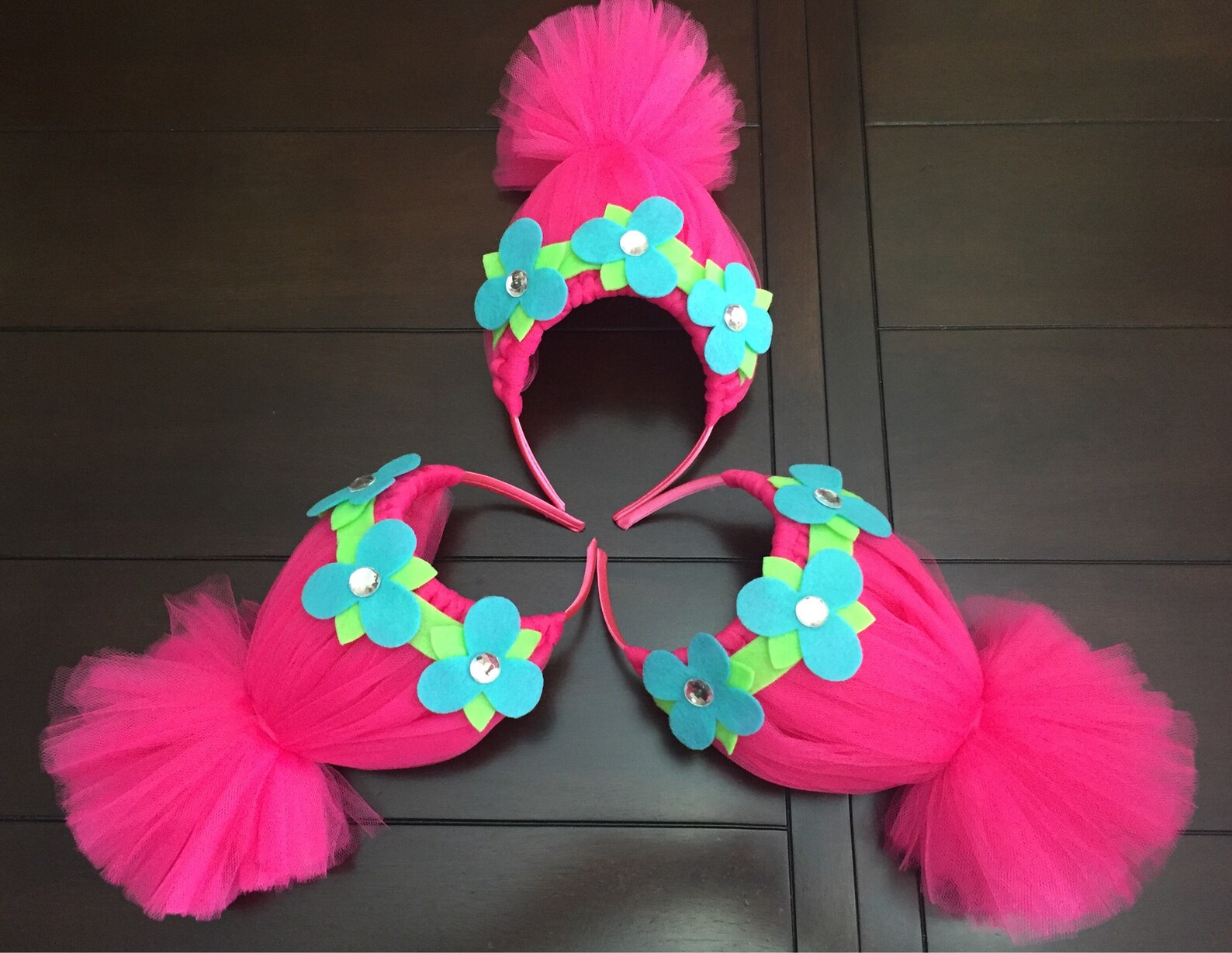 Trolls headband trolls crown pink troll headband trolls | Etsy