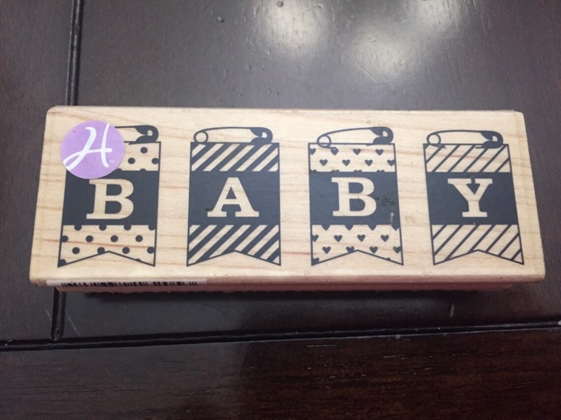 Baby Stamp Baby Shower Stamp Baby Announcement Stamp Card - Etsy UK