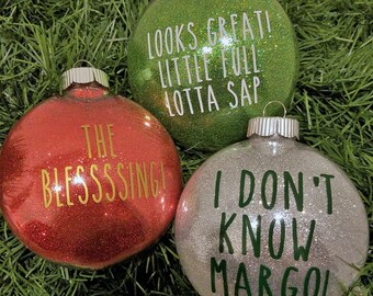 Funny ornaments | Etsy
