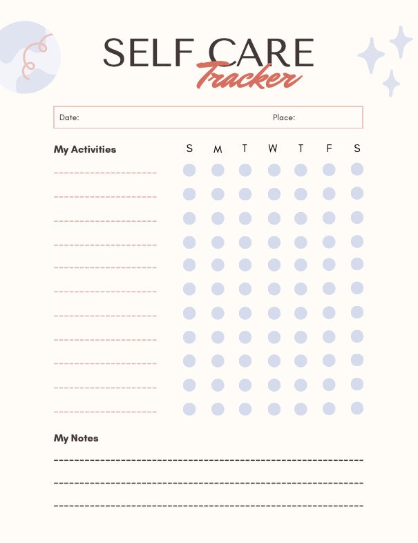 Beautiful Printable Self-care / Self-love Planner - Bundle Affirmations ...