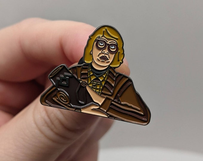 Twin Peaks Log Lady Enamel Pin - Etsy