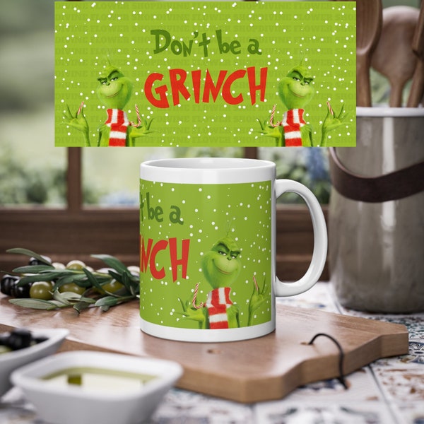 Grinch Sublimation - Etsy