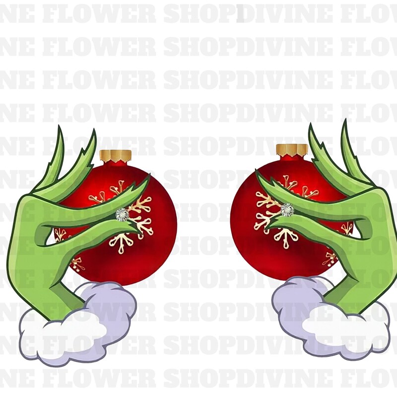 Mano grinch - Etsy México