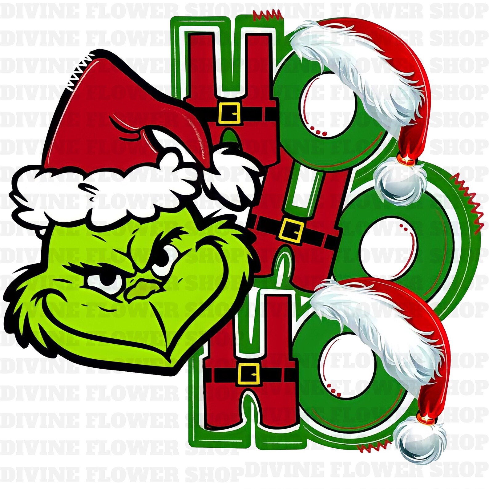 Grinch Hohoho PNG| Merry Christmas PNG| Sublimation Christmas Shirt PNG ...