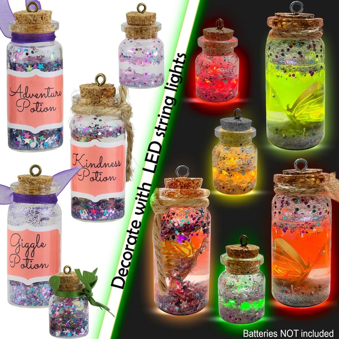 DIY Fairy Potions Kit for Kids Make Your Own Fairy Potions - Etsy Canada