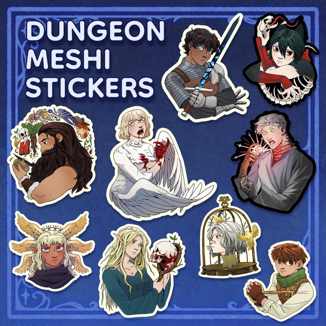 Dungeon Meshi Stickers - Etsy