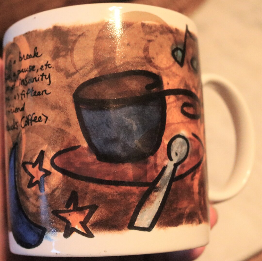 Vintage 1998 Starbucks Coffee: Break Essentials Mug - Etsy