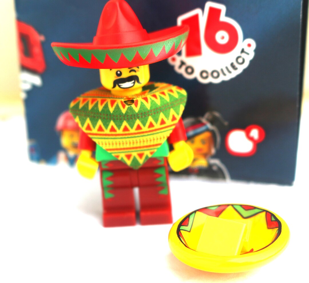 Lego, Taco Tuesday Move, Guy, Minifigure, Series 70114, Collectible, No ...