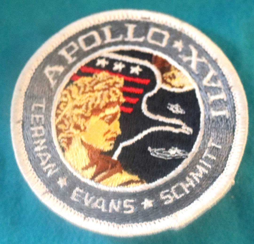 Vintage 1970's NASA Mission, Apollo XVII, Cernan, Evans, Schmitt ...
