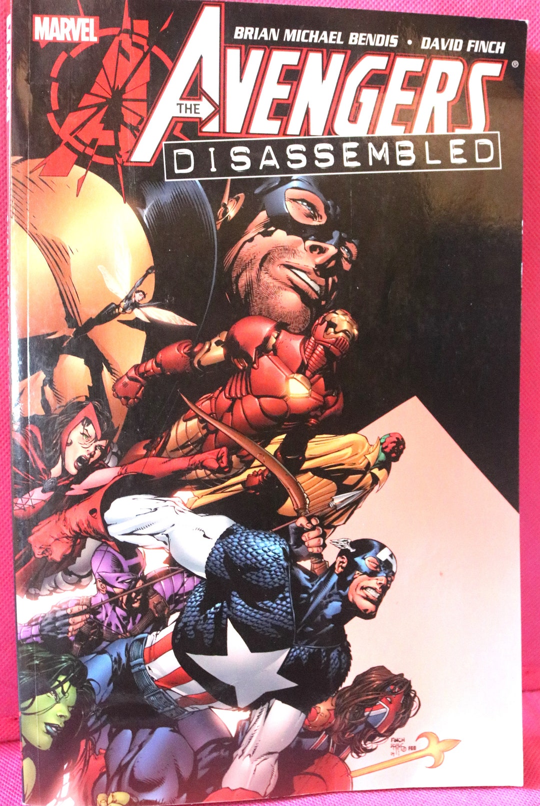 Marvel, the Avengers Disassembled, Softcover, Writer Brian Michael ...