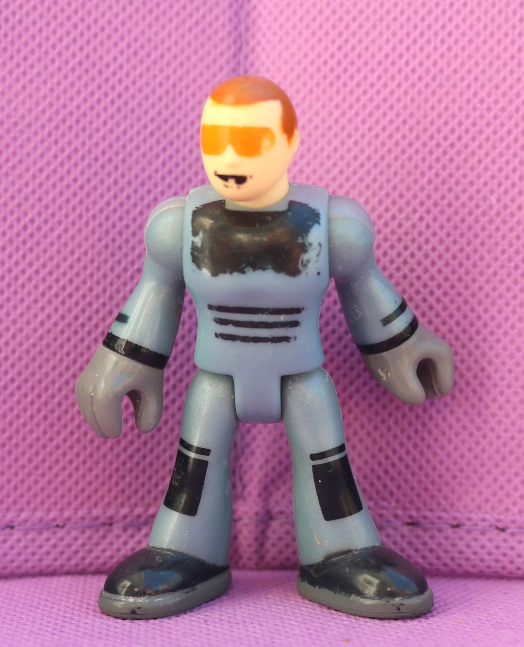 Fisher Price, Imaginext, Gray Astronaut Guy, Man, Mini Figure, Rare ...