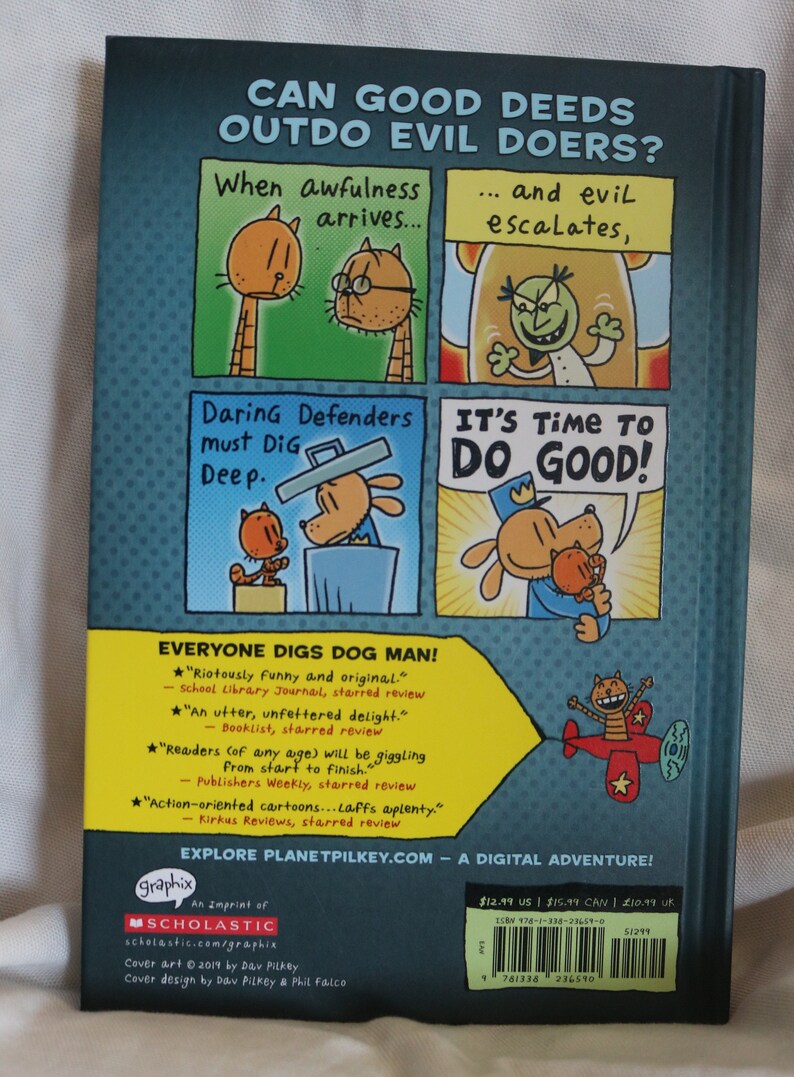 Dog Man/ for Whom the Ball Rolls/ Dav Pilkey/first Edition 2019 ...