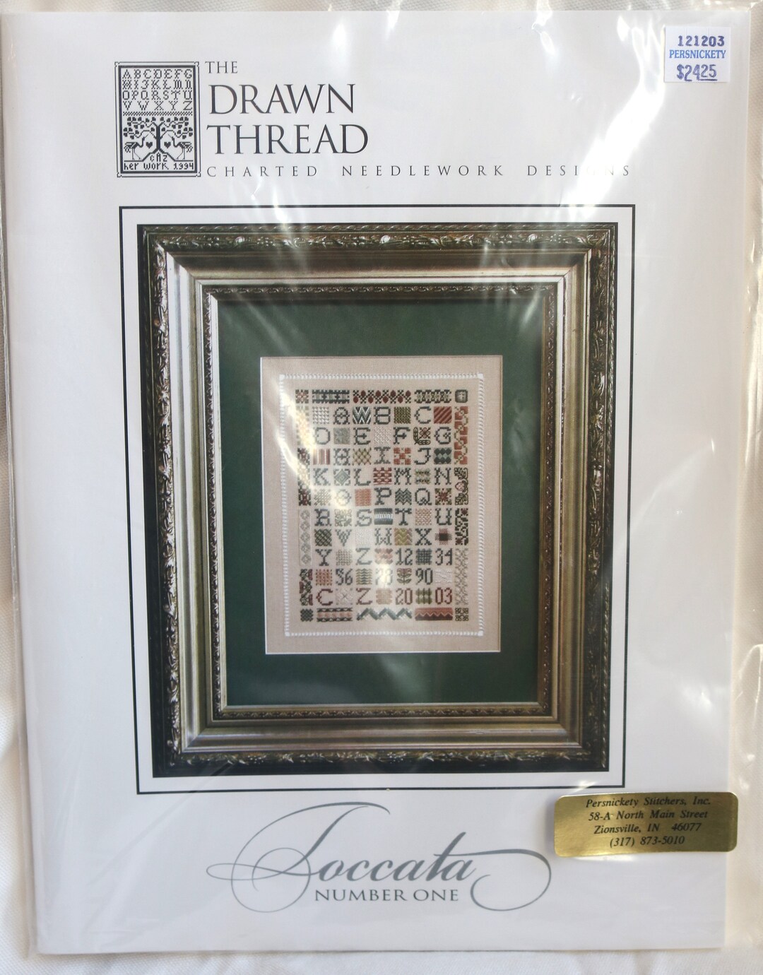 The Drawn Thread, Charted Needle Work Designs Toccata Number One ...