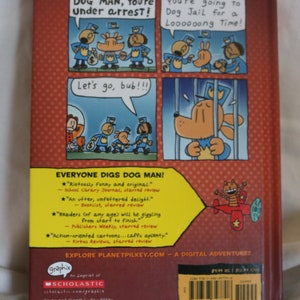 Dog Man Brawl of the Wild/ Dav Pilkey/ Hardback/ First Edition/ Graphic ...
