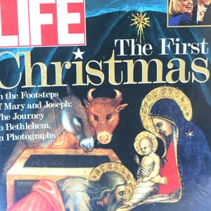 Life Magazine, Vintage, December 1992, the First Christmas, the Journey ...
