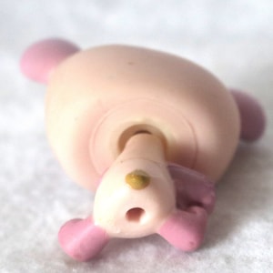 Littlest Pet Shop, LPS, # 899, Pink Panda, Brown Dot Eyes, Figure Only ...