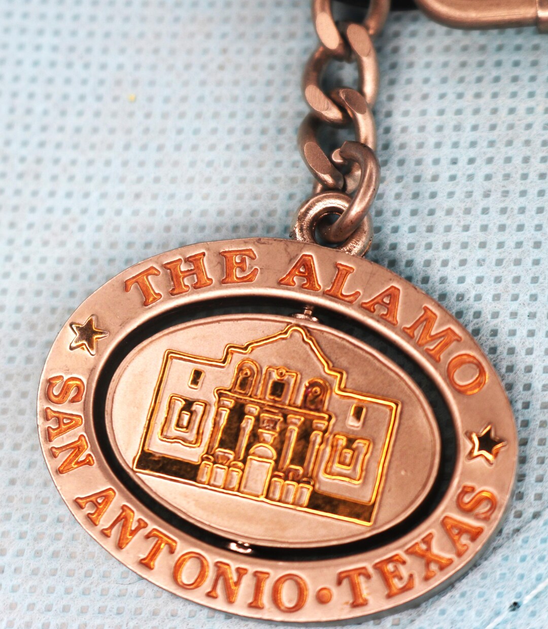 Keychain, Texas, the Alamo, San Antonio, Spinner, - Etsy