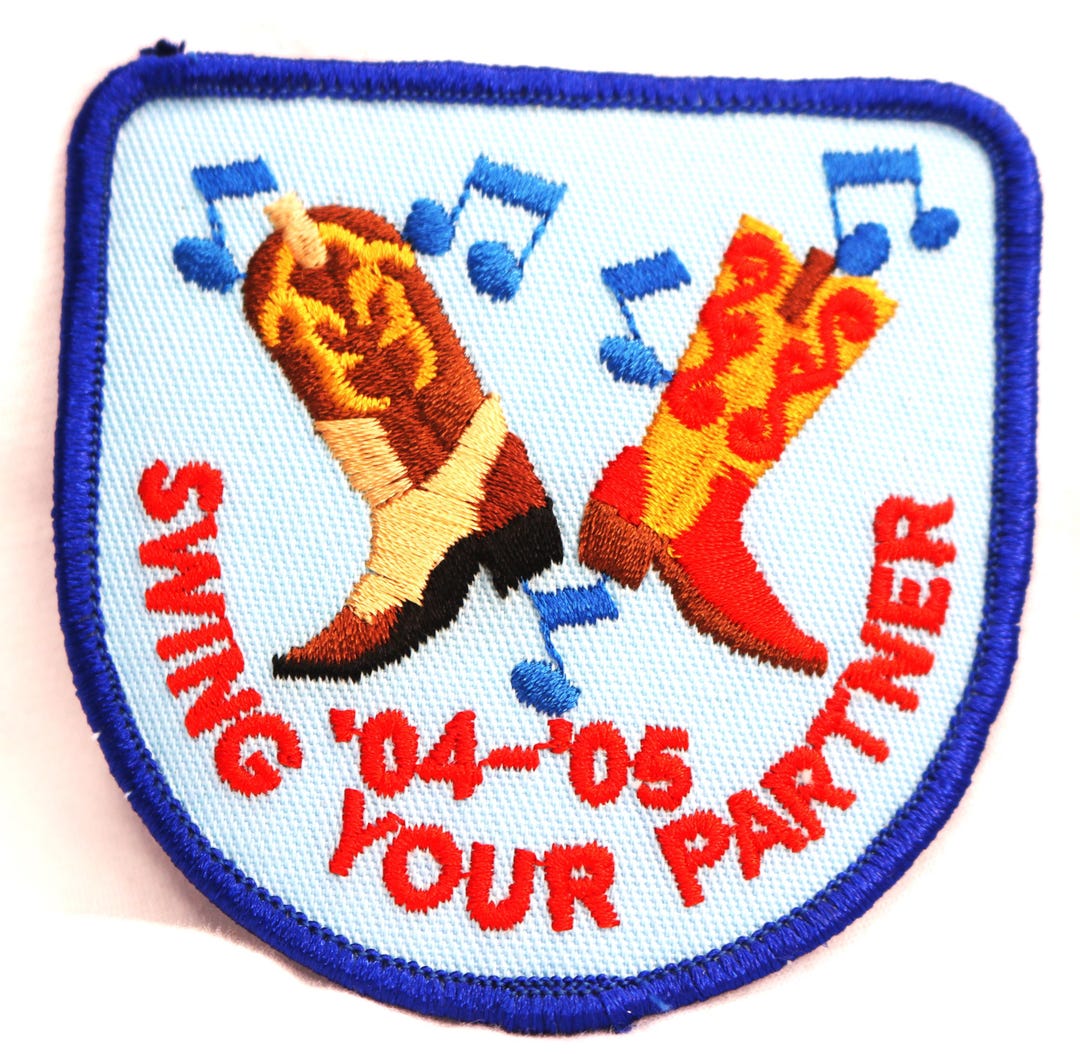 Vintage, Girl Scouts, Swing Your Partner, 2004 - 2005, Blue Border ...