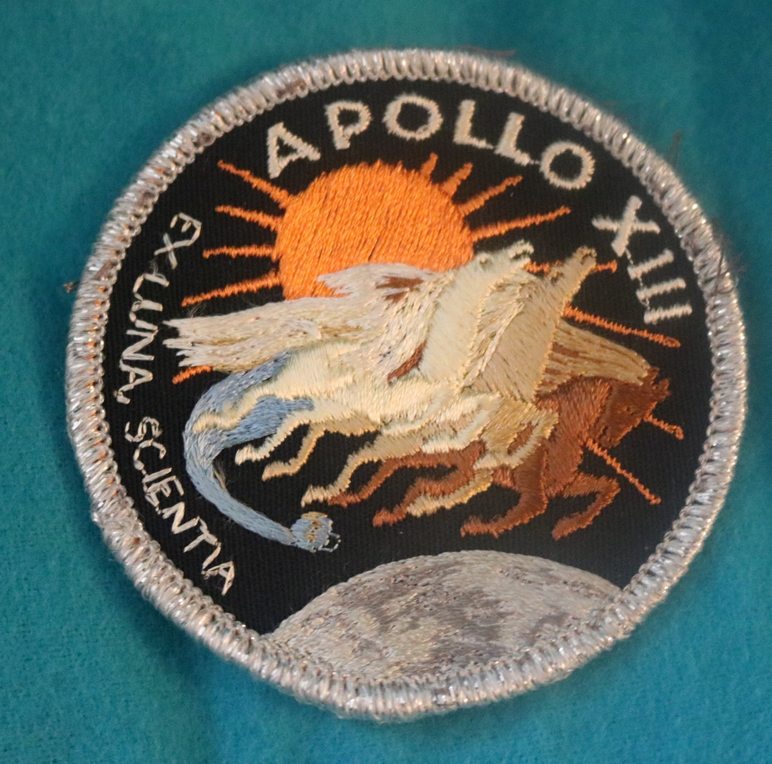 Vintage, APOLLO 13, XIII, NASA, Patch, Badge, Astronaut Moon Crew, Pegesus - Etsy