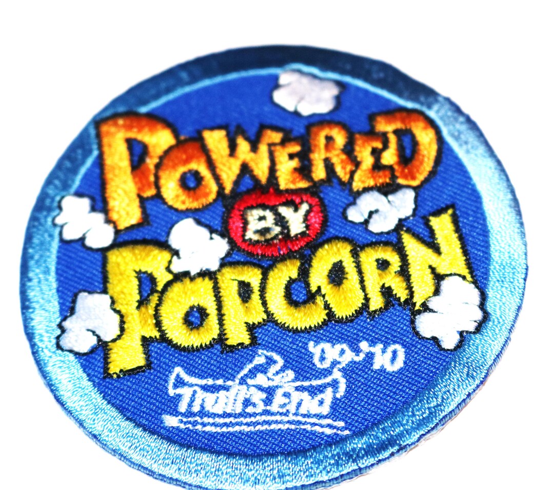 Boy Scout, Trail's End, Powered by Popcorn, Patch, Embroidered, 09-10 ...