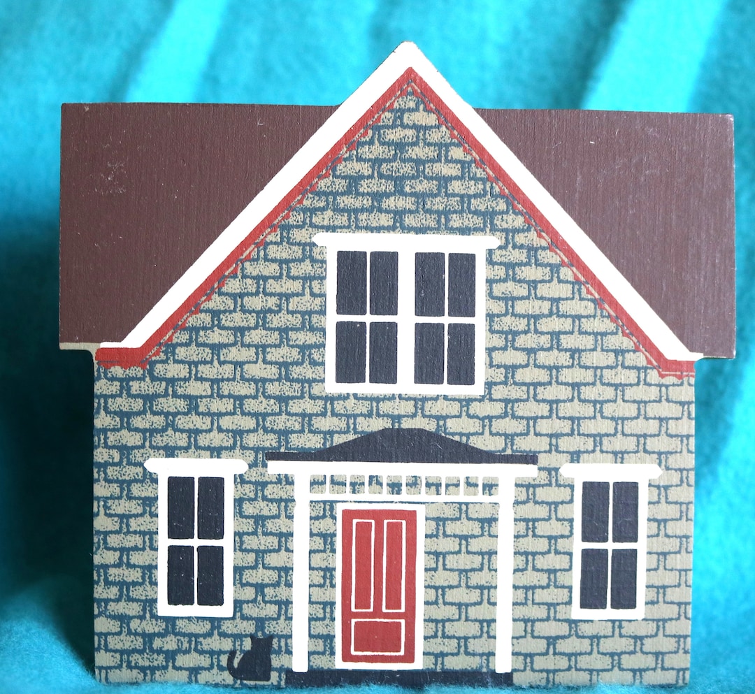 The Cat's Meow, Vandenberg House, Pine Wood, Series IV, Signed Faline ...