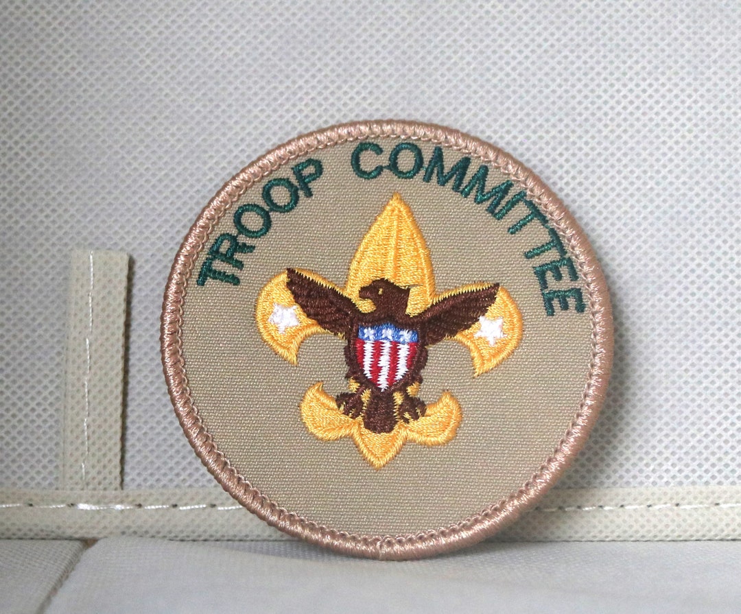 Boy Scout, Troop Patch, Troop Commitee, Patch Only, - Etsy